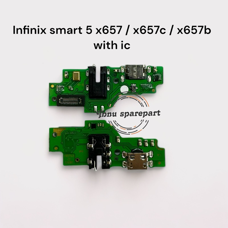Jual FLEXIBLE CHARGER PAPAN CAS INFINIX SMART 5 X657 X657C ORIGINAL 100% Full IC FLX CON HF MIC ...