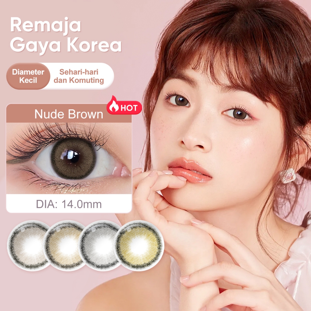 Jual Magister Softlens Mata Normal,Softlens gray brown Soflens 14-14 ...