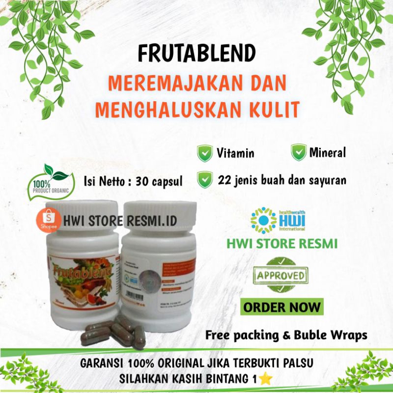 Jual Frutablend - perawatan kulit meremajakan dan menghaluskan kulit ...