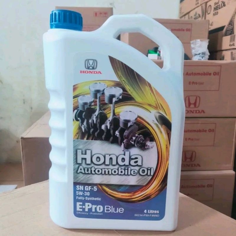 Jual OLI MESIN HONDA 5W-30 E-PRO BLUE 4LITER | Shopee Indonesia