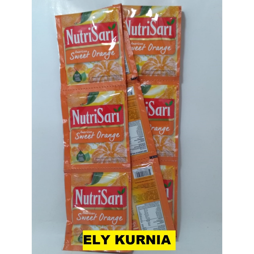 Jual Nutrisari Renceng isi 10 Sachet All Varian | Nutrisari Promo ...