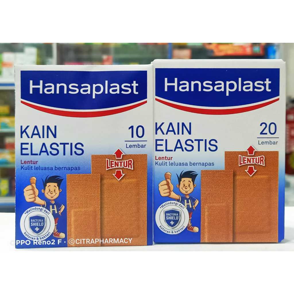Jual Hansaplast Kain Elastis 𝐌𝐈𝐗 𝐈𝐒𝐈 𝟏𝟎 & 𝟐𝟎 𝐋𝐄𝐌𝐁𝐀𝐑 - Plester Luka ...