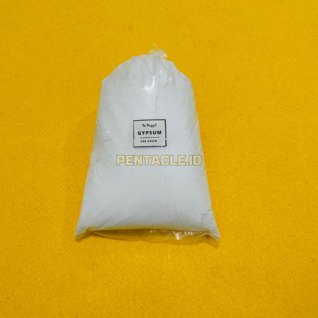 Jual Powder Gypsum Bahan Patung 500gr Premium Bubuk Gipsum Casting ...