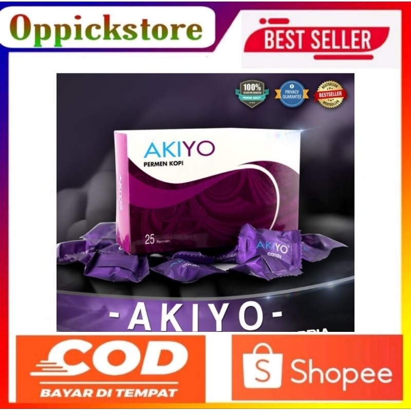 Jual Permen Akiyo Candy Original Kopi 1 box 25pcs | Shopee Indonesia