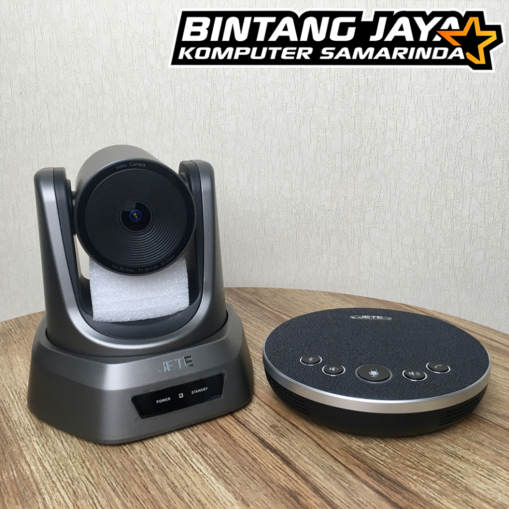 Jual Webcam Video Conference Kit Camera JETE PTZ 1080 HD 3x Zoom | Shopee Indonesia