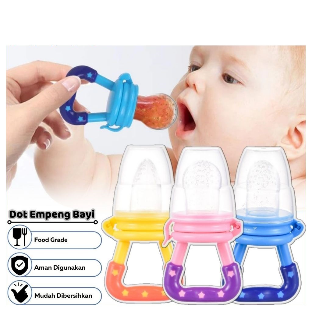 Jual CLAIYDREAM Dot Empeng Buah Bayi Bahan Plastik Silikon BPA FREE ...