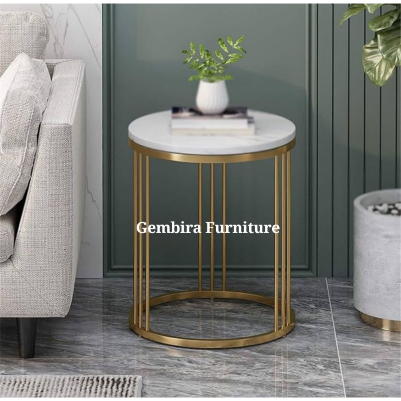 Jual console table konsol meja foyer gold promo minimalis marmee marble ...