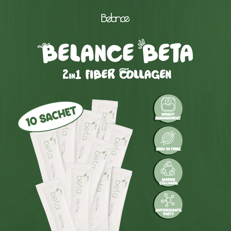 Jual Belance BETA 2 in 1 - Minuman Kolagen Antioksidan Tinggi Serat ...