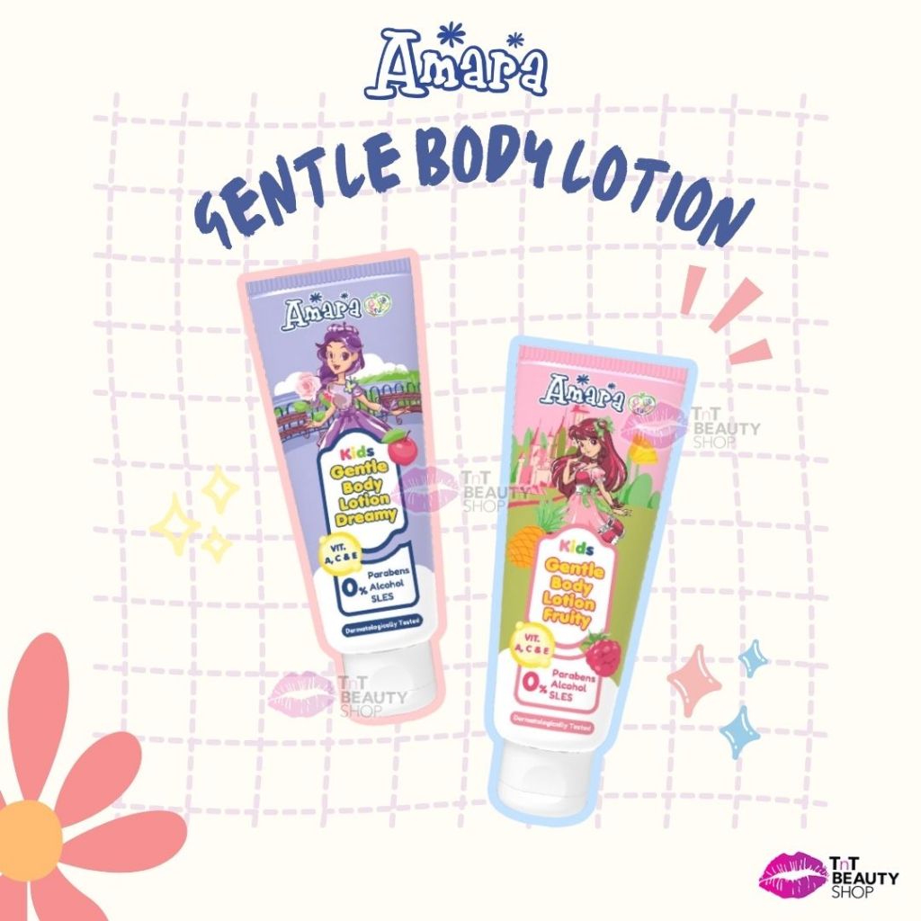 Jual AMARA GENTLE BODY LOTION FOR KIDS 100ML- 200ML | TnT Beauty Shop ...