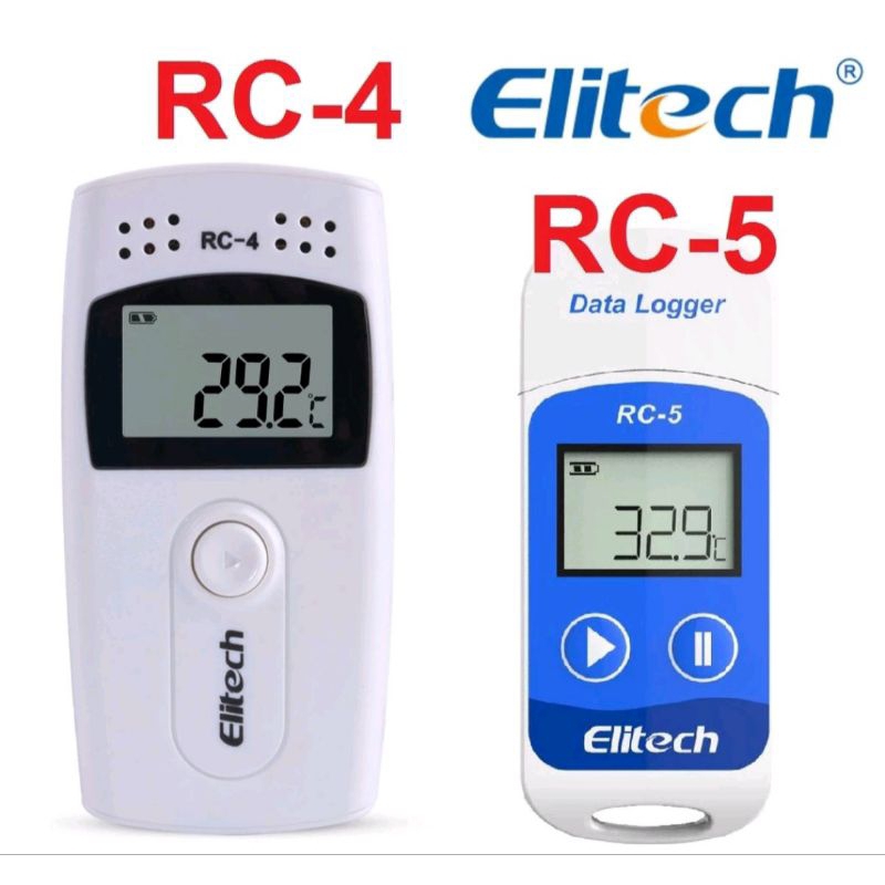 Jual ELITECH RC4 RC-4 RC-5 RC5 USB TEMPERATUR DATA LOGGER ORIGINAL / USB DATA LOGGER HUDIMITY ...