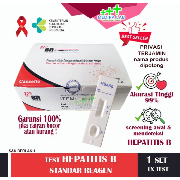 Jual Alat Test HEPATITIS B mandiri Standar Reagen Akurasi 99% ...