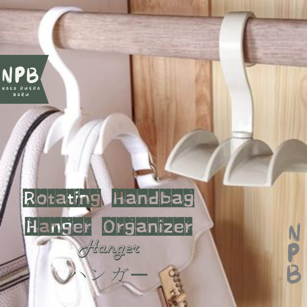Jual Gantungan Tas Hanger Putar Plastik - Rotating Handbag Hanger ...