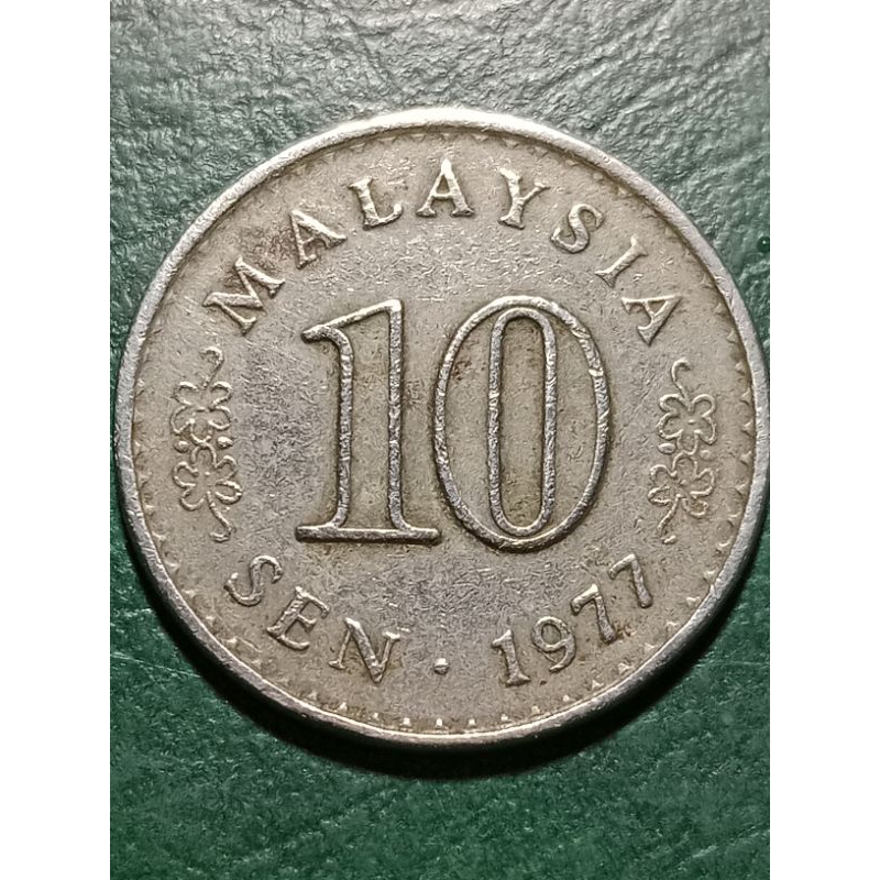 Jual Koin Malaysia 10 sen Tahun 1977 | Shopee Indonesia