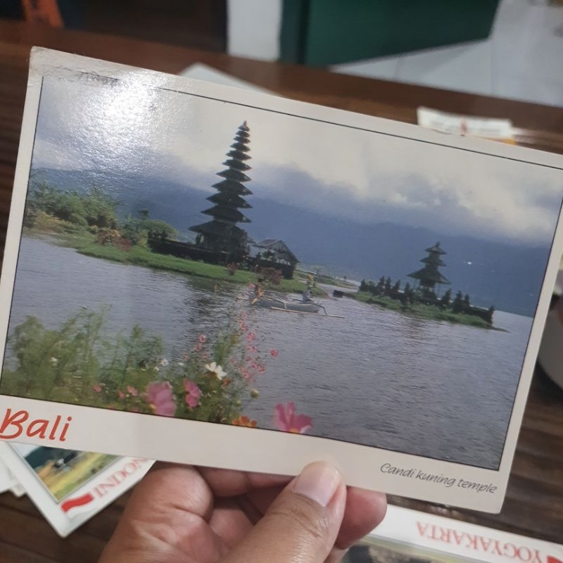 Jual kartu pos postcard indonesia lawas jadul tahun 90 an seri bali ...