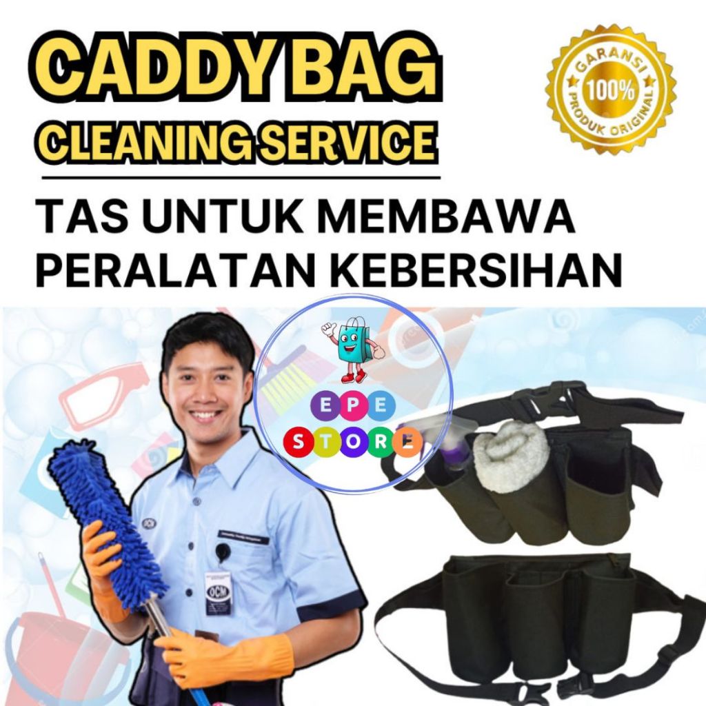 Jual Tas Pinggang Cleaning Service Pria Wanita Tas Office Boy OB Tempat ...