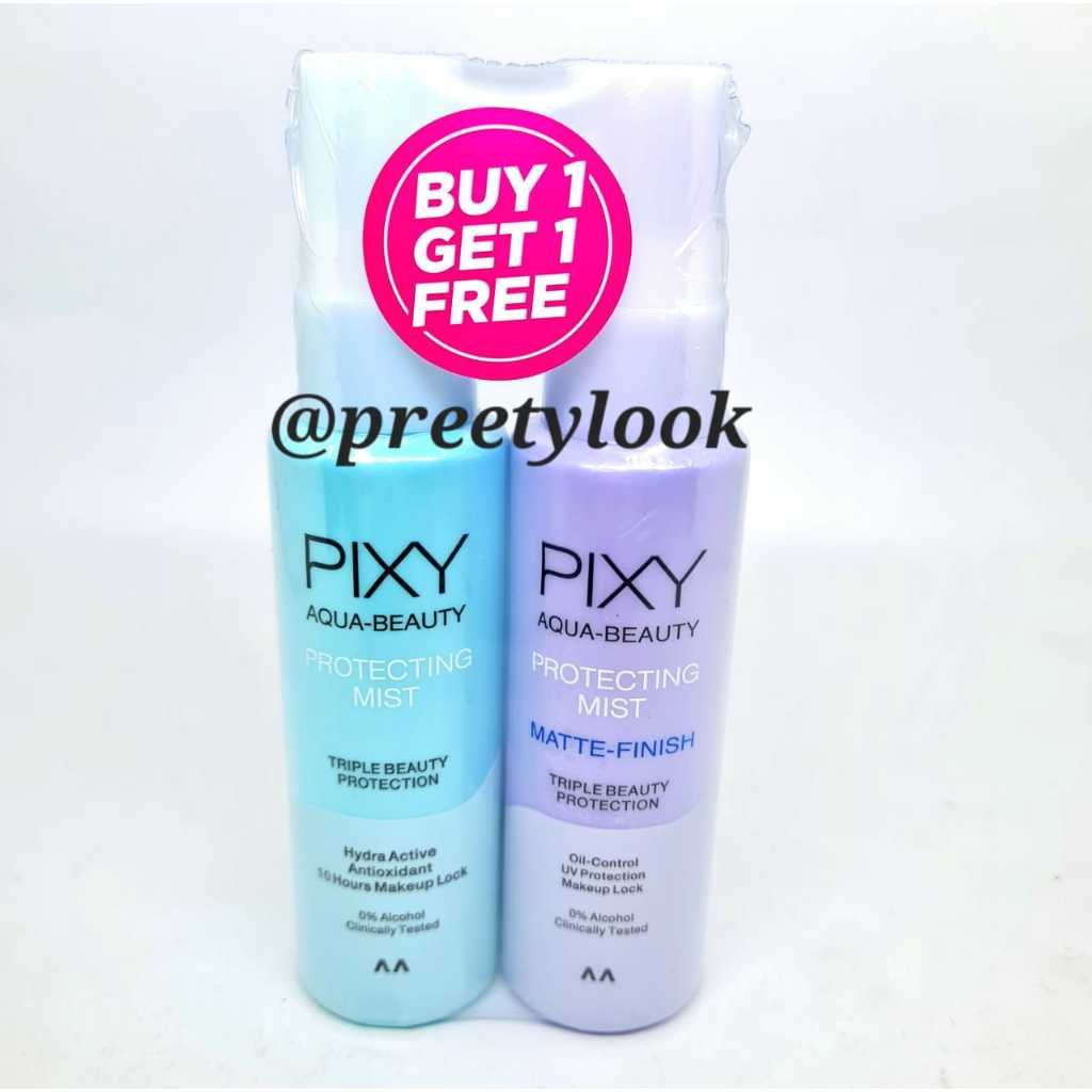 Jual Pixy Aqua Beauty Protecting Mist 60ml Buy 1 Get 1 Shopee Indonesia