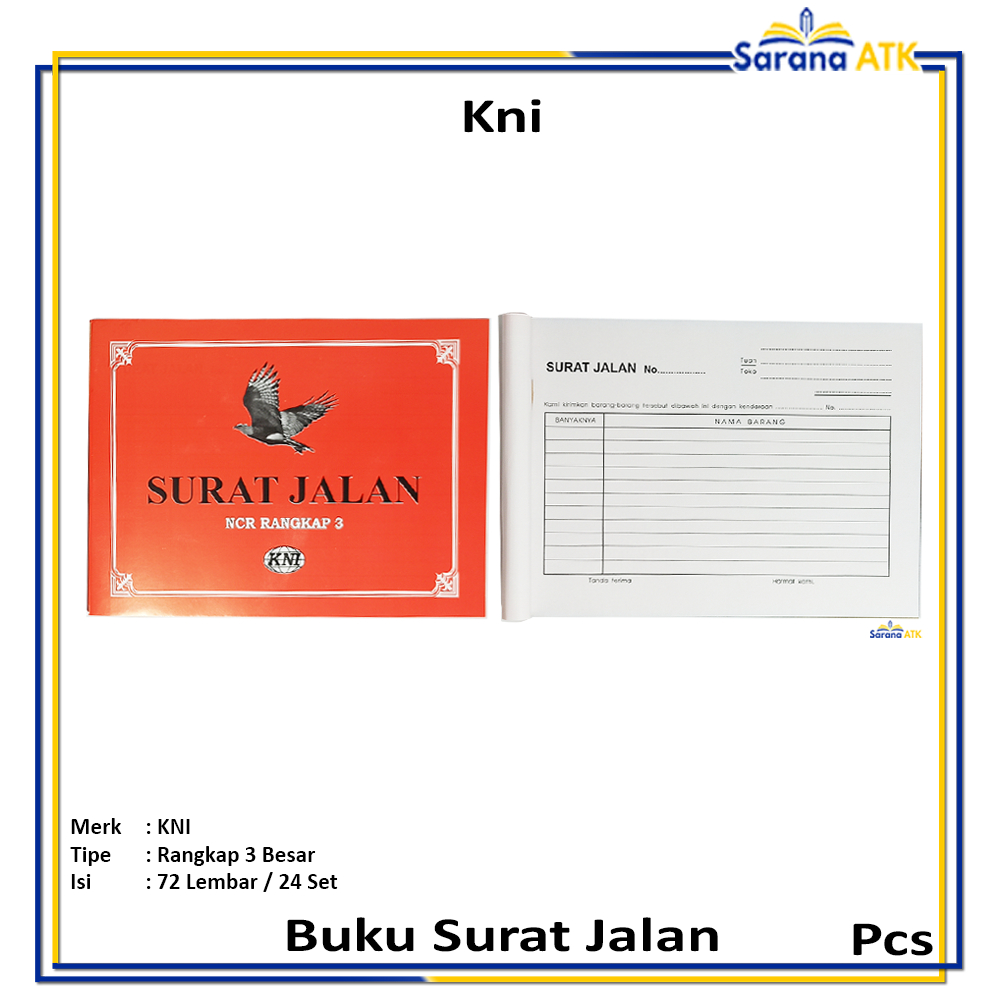 Jual Kni - Buku Surat Jalan B3 Ncr - Pcs | Shopee Indonesia Jual Kni - Buku Surat Jalan B3 Ncr - Pcs | Shopee Indonesia