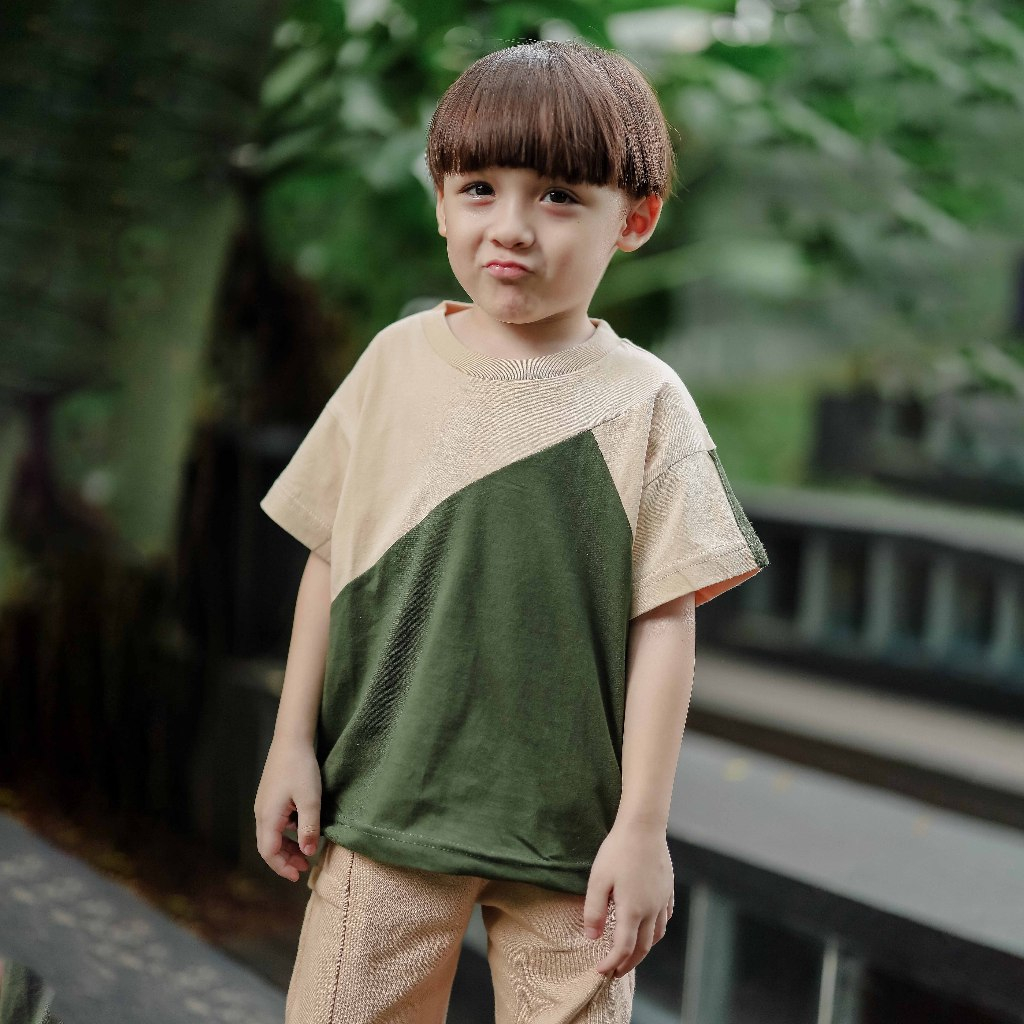 Jual ZIEL KIDS - Lucas Oversized Top / Baju Anak Laki-Laki / Atasan ...