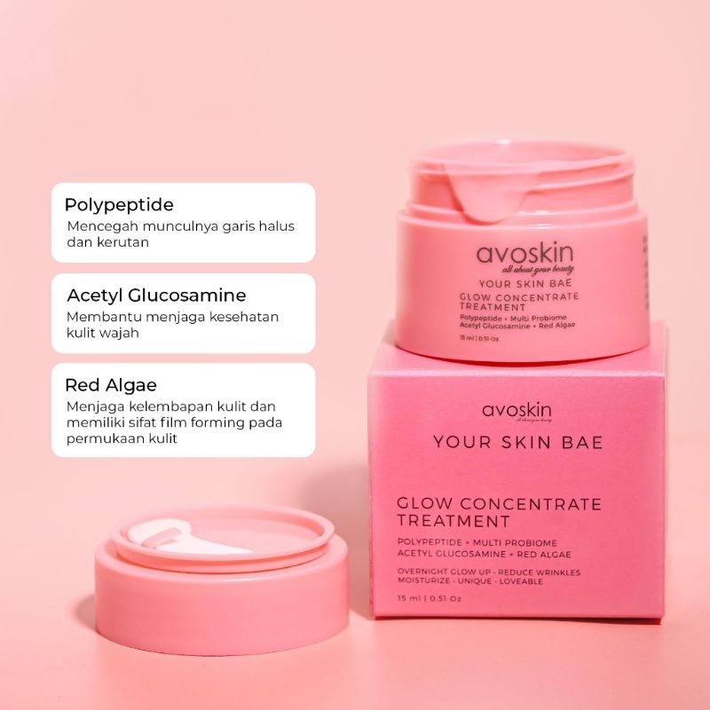 Jual Moisturizer Avoskin Your Skin Bae GCT Polypeptide 15ml-Anti Aging ...