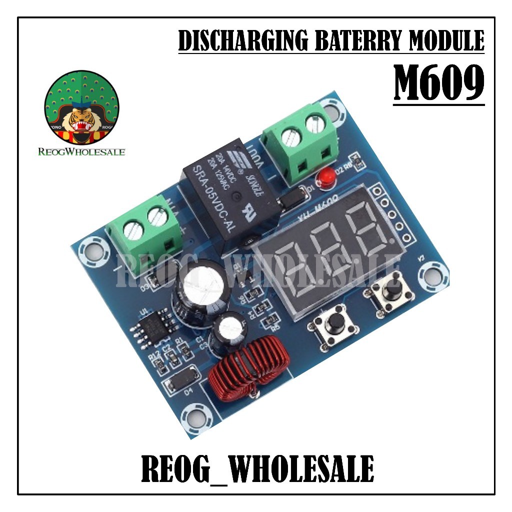 Jual Low Voltage Disconnect Baterai Battery Charging Control Module XH ...