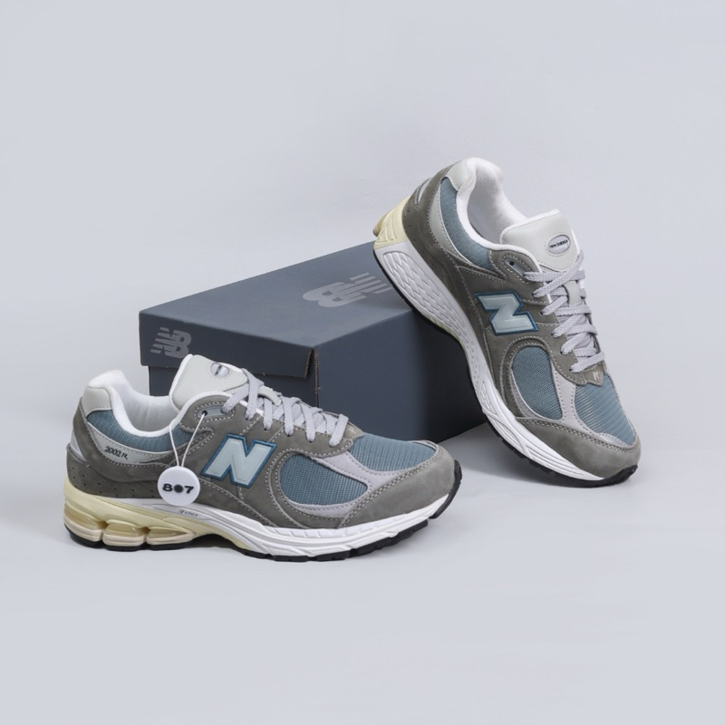 Jual New Balance 2002R Steel Blue | Shopee Indonesia