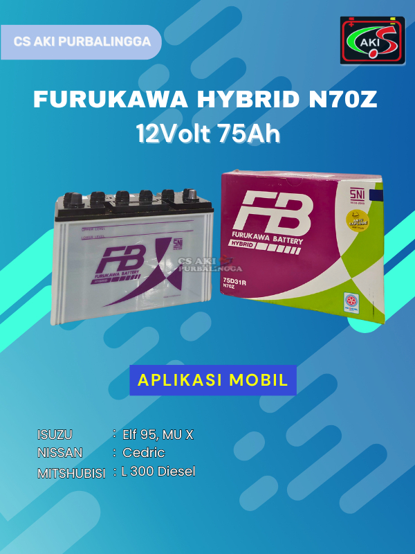 Jual Furukawa Hybrid N70Z | Shopee Indonesia