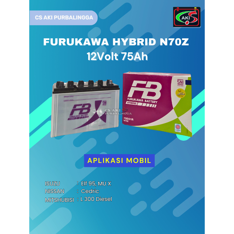 Jual Furukawa Hybrid N70Z | Shopee Indonesia