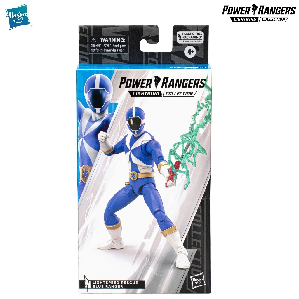 Jual POWER RANGERS Lightning Collection Lightspeed Rescue Blue Ranger Figure HPRF8212 | Shopee ...