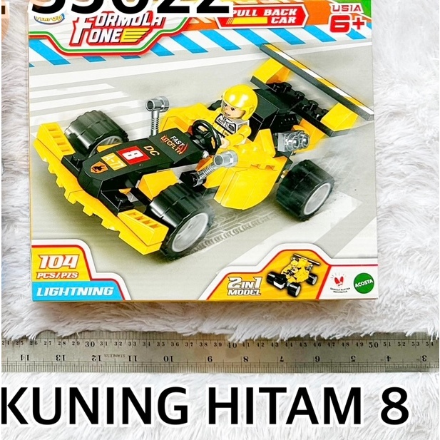 Jual MAINAN NO. 35022 FORMULA ONE F1 MOBIL BALAP MOBILAN RACING CAR ...