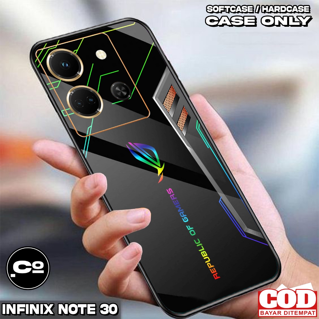 Jual Case INFINIX NOTE 30 4G - Casing INFINIX NOTE 30 4G [ ROG ] Silikon INFINIX NOTE 30 4G ...