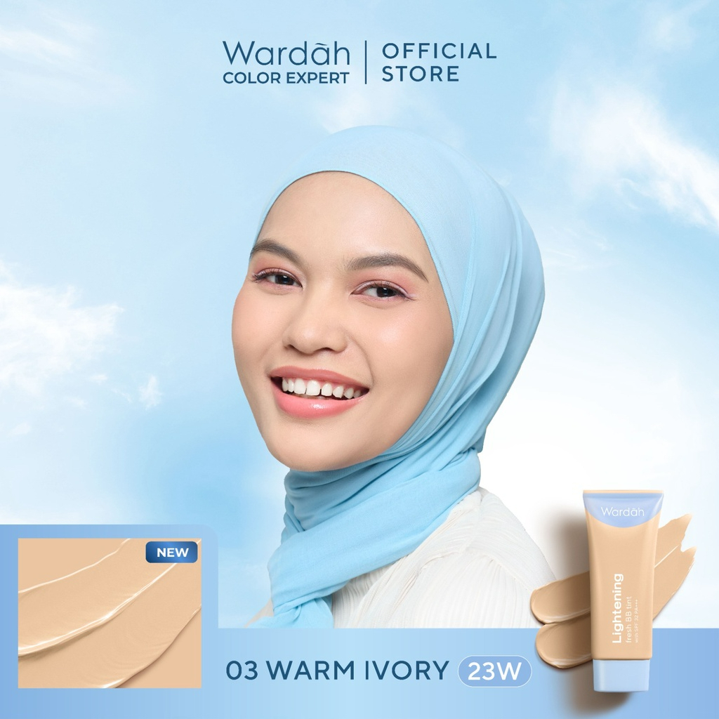Jual Wardah Lightening Fresh BB Tint 15ml & 30ml / Foundation / Base Makeup | Shopee Indonesia