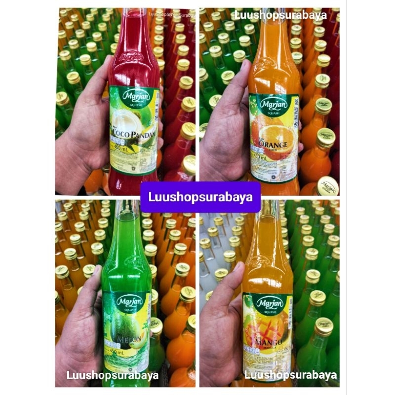 Jual Marjan Squash Sirup Marjan 450ml (Instant Only) | Shopee Indonesia