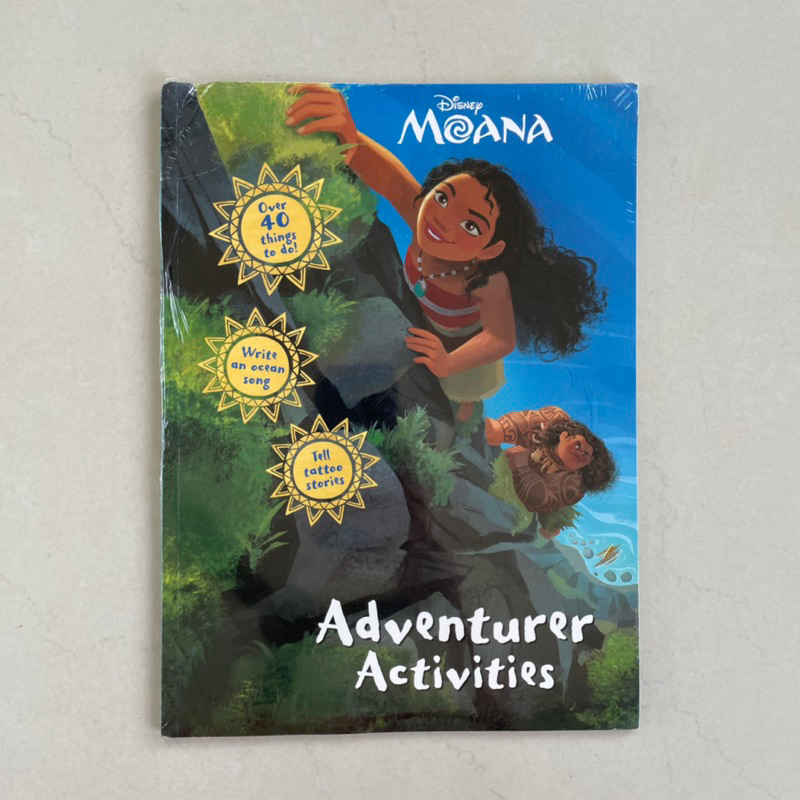 Jual Buku ORI | Disney Moana Adventurer Activities | Activity Import ...