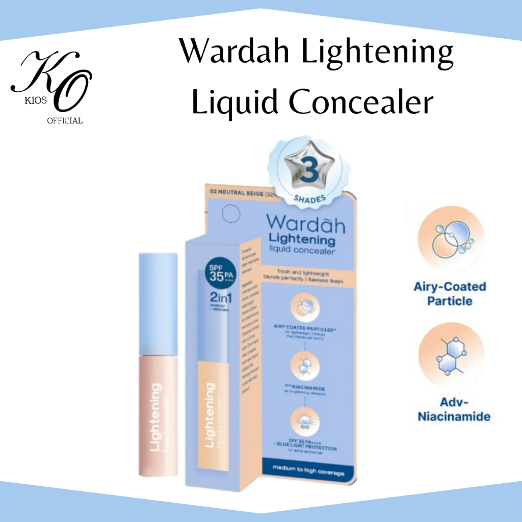 Jual Wardah Lightening Liquid Concealer 6g | Shopee Indonesia