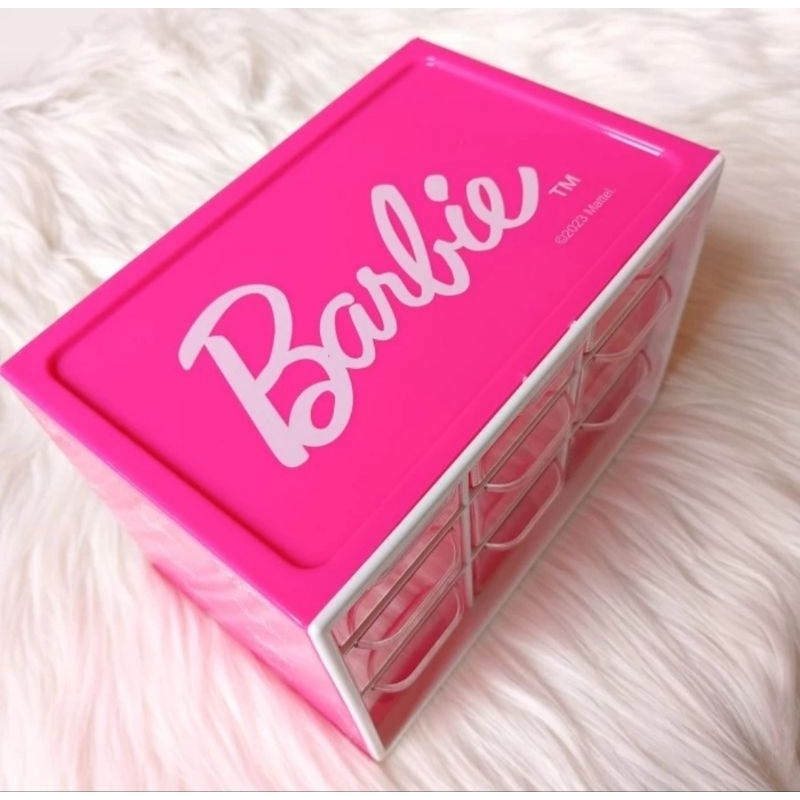 Jual Miniso Kotak Penyimpanan Barbie 9 Laci - Barbie Collection 9 ...
