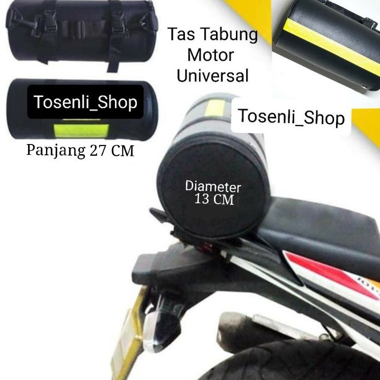 Jual Jakarta Tas Tabung Motor Universal Box Cadangan Simpan Jas Hujan ...