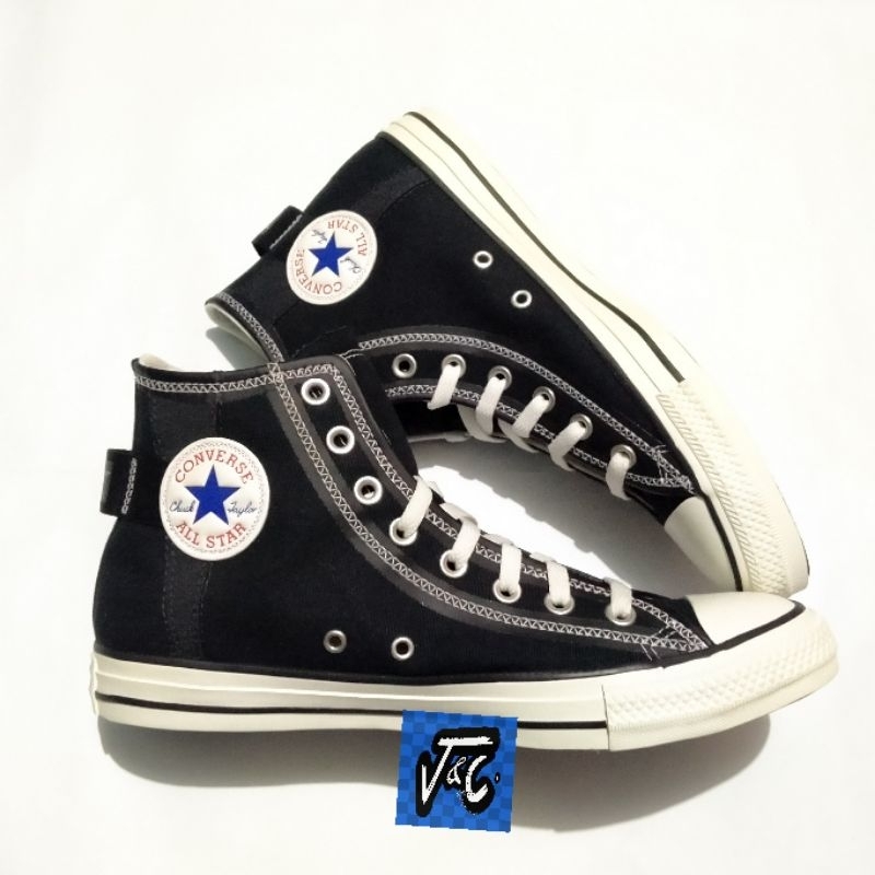 Jual Converse Chuck Taylor All Star Logo Tag Utility Twist Ripstop Hi ...