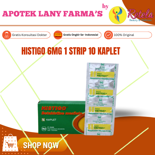 Jual Histigo 6Mg 1 Strip 10 Tablet | Shopee Indonesia