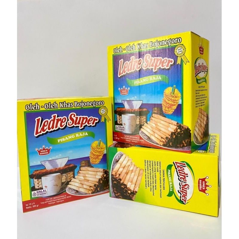 Jual Ledre super pisang raja jumbo isi 15×6 makanan ringan khas ...