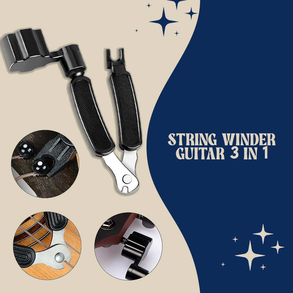 Jual String Winder Guitar 3in1 | Shopee Indonesia