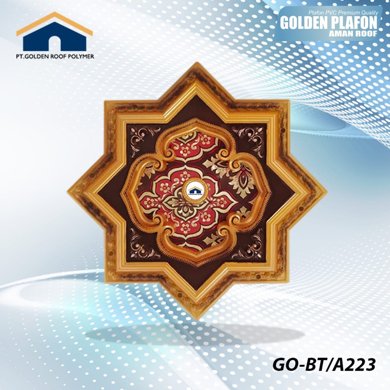 Jual PROMO ORNAMEN LAMPU PVC/ORNAMEN PLAVON PVC/FITTING LAMPU/LAMPU ...