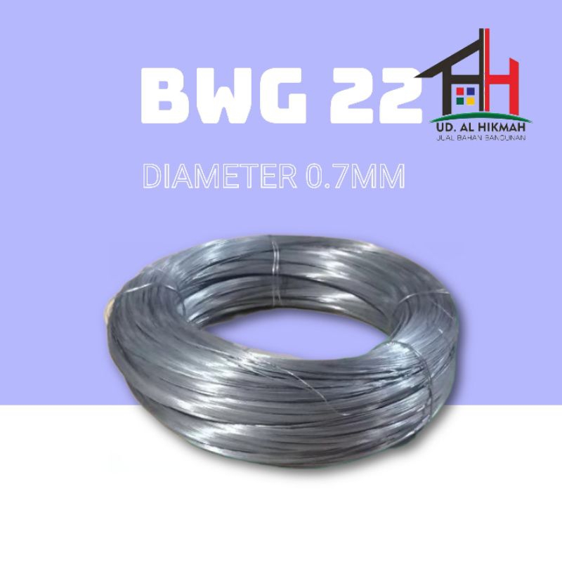 Jual KAWAT PUTIH REMOS BWG 22 SENG GALVANIS 1/2 KG(500 Gram) IKAT LICIN ANTI KARAT | Shopee ...