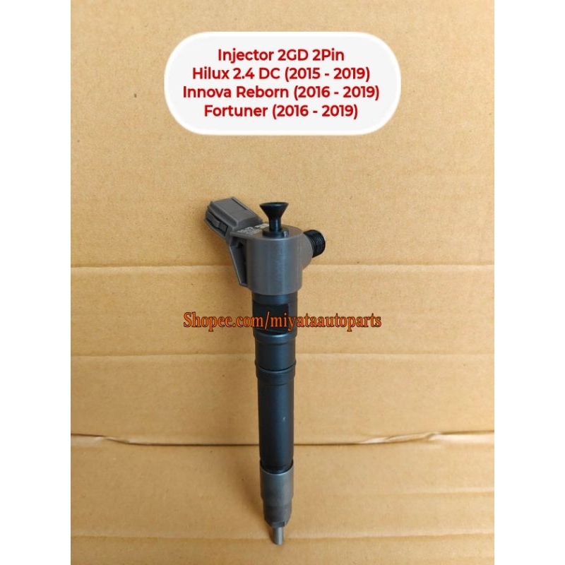 Jual Injector Hilux Innova Reborn Fortuner Diesel 2GD 2.4 2Pin 2016 ...