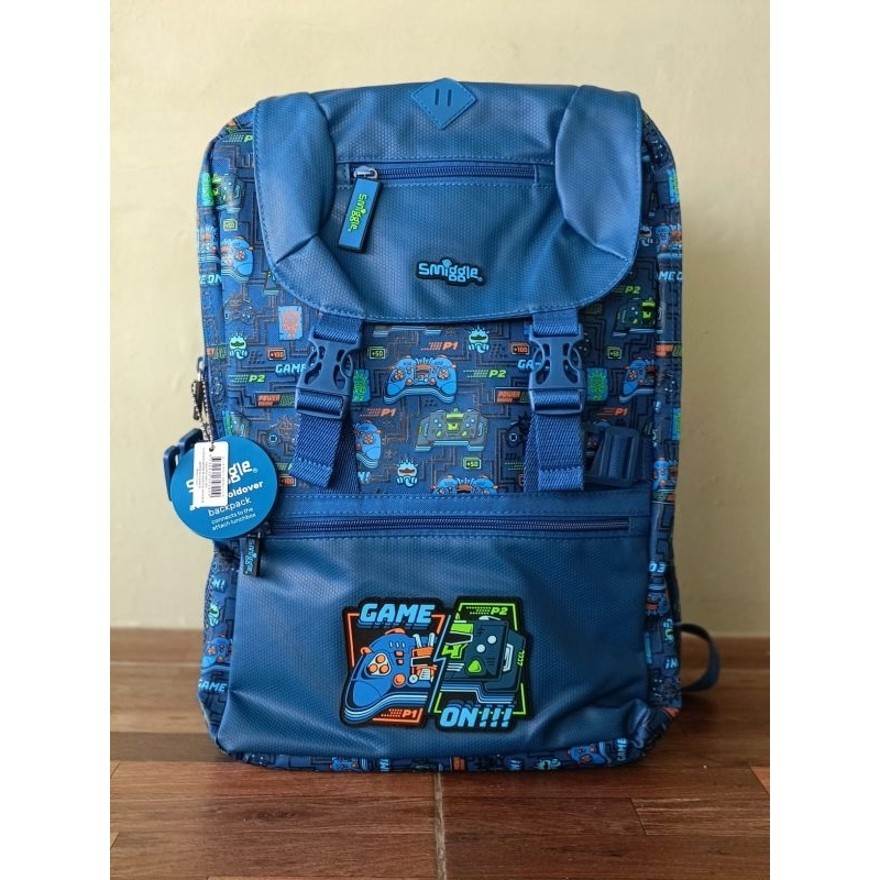 Jual Smiggle Attach Foldover Backpack | Shopee Indonesia