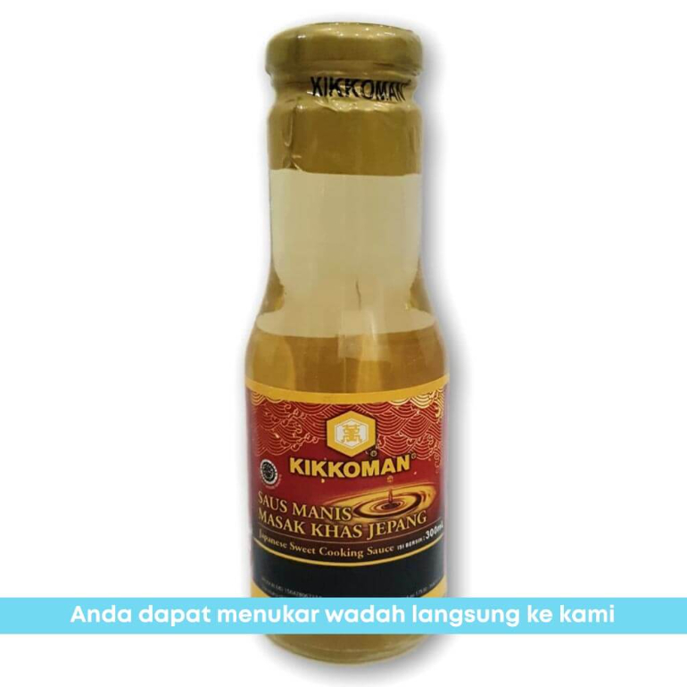 Jual Kikkoman Japanese Sweet Cooking (Cuka Sushi) 250 ml + Botol Kaca ...