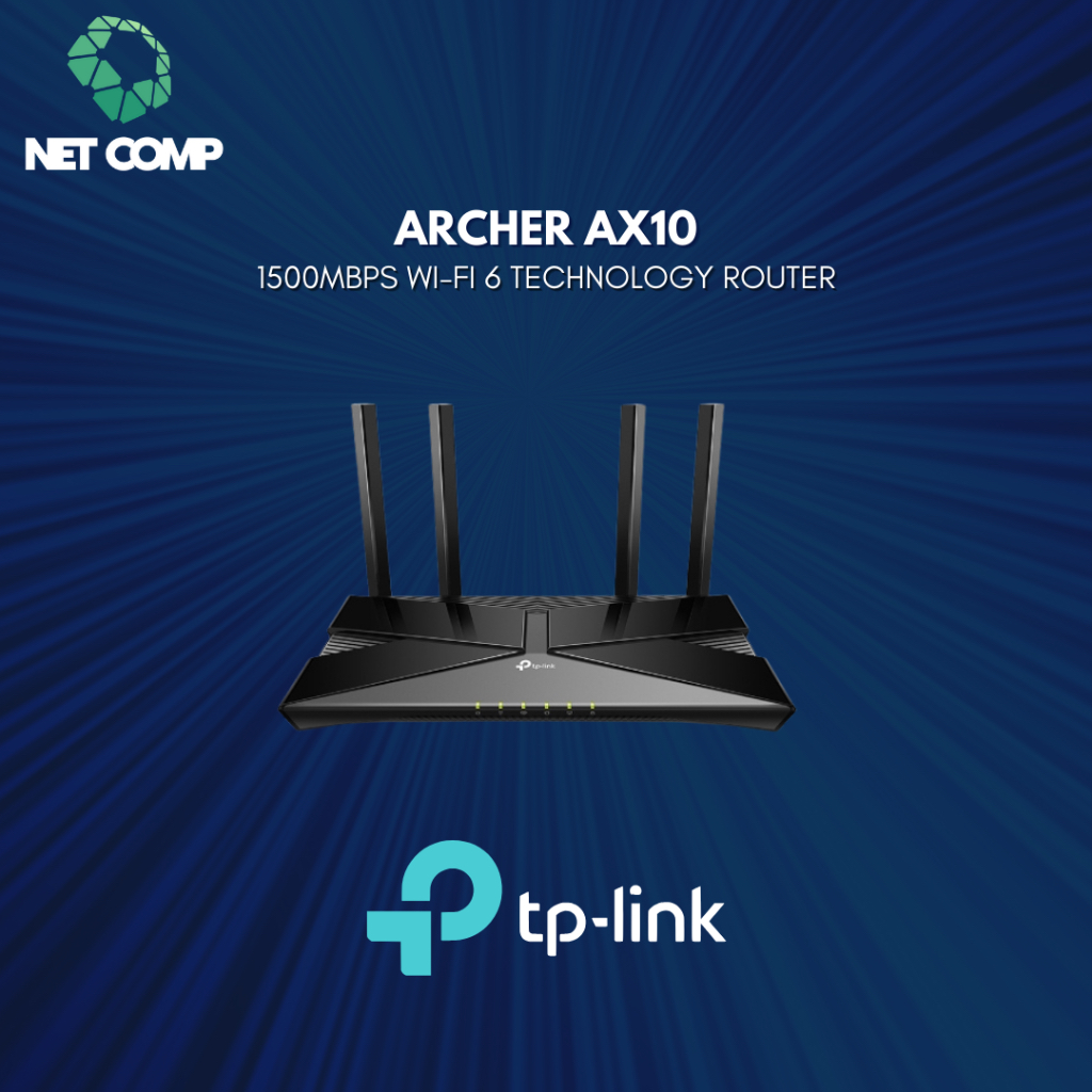 Jual TP-LINK ARCHER AX10 AX1500 Wi-Fi 6 Router TPLINK | Shopee Indonesia
