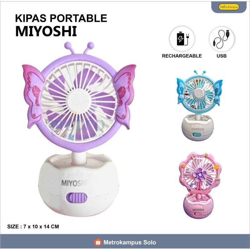 Jual Kipas Mini Portable Miyoshi | Kipas Mini Murah Kipas Tangan ...