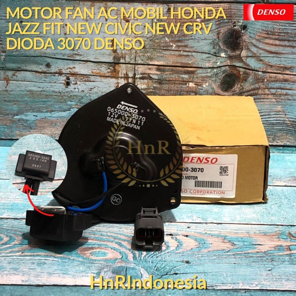 Jual Motor Fan Radiator AC Mobil Honda Jazz Fit New Civic New CRV Dioda ...