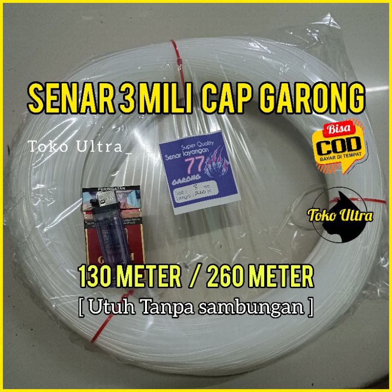 Jual SENAR 3 MILI GARONG 77 260 METER / SENAR LAYANGAN BESAR / SENAR ...