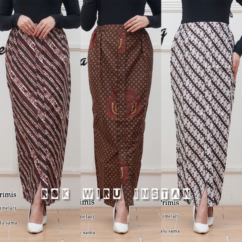 Jual ROK BATIK WIRON INSTAN PREMIUM REMAJA DEWASA SUPER JUMBO | Shopee ...